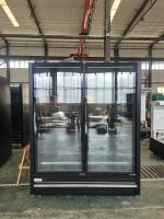 China 1560mm Commercial Glass Door Display Freezer Remote Multideck Cabinet for Supermarket for sale