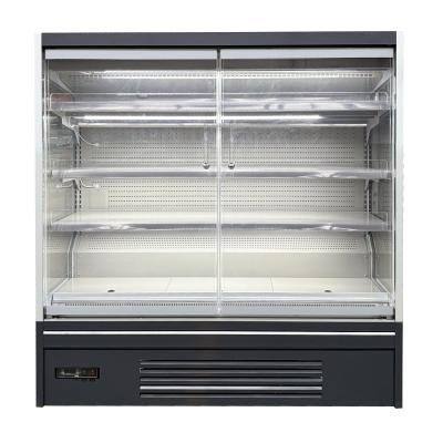 China ELF GR R290 Self‑Contained Glass Door Multideck Display Cooler for sale
