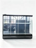 China Double‑glazed Anti‑fog Chiller Cabinet for Supermarket Daily Food Refrigerated Show for sale