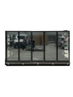 China Frameless Triple‑glazed Chiller with Vertical LED for Supermarket  U for sale