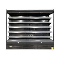 China Adjustable‑shelf Compact Chiller Cabinet Custom Color for Small Grocery Store Use for sale