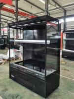 China 1560mm Commercial Open Display Fridge for Dairy Beverage and Grab-and-Go Merchandising for sale