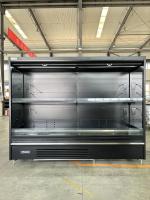 China 2560mm Commercial Refrigerated Open Display Merchandiser for Large Supermarket Aisles for sale