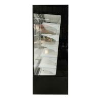 China Self‑contained Double‑glazed Chiller with Panoramic Side Panels for Grocery Shop for sale
