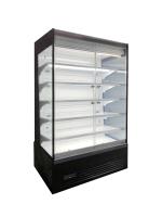 China Self‑contained Double‑glazed Chiller with Panoramic Side Panels for Grocery Shop for sale