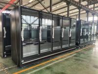 China Commercial Display Freezer Remote Type with Auto Defrost and LED Lighting for Frozen Food for sale
