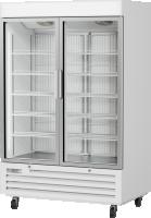 China KBGDM Series R290 Self-Contained Glass Door Display Cooler/Freezer with Inverter for sale