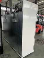 China Commercial Glass Door Vertical Refrigerator and Beverage Cabinet for sale