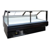 China PHEA R Series Commercial Refrigerated/Hot Display Case with Lift-Up Flat Glass Door for sale