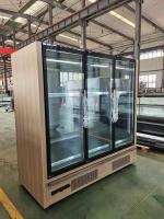 China Commercial Freezer with R290 Refrigerant Auto Defrost and Adjustable Shelving Vertical Showcase Freezer for sale