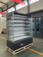 China 1560mm Commercial Multideck Open Chiller for Fresh Food and Beverage Merchandising for sale