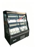China Semi‑Height Plug‑in Chiller With Low‑E Glass Door For Retail Fresh Food for sale