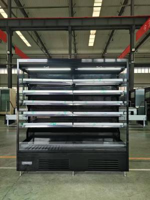 China 1935mm Plug-In Open Display Refrigerator for Supermarket Meat Produce and Dairy for sale