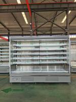 China 2560mm Large Refrigerated Open Display Merchandiser for Supermarket Aisles for sale