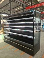 China 2560mm Large Refrigerated Open Display Merchandiser for Supermarket Aisles for sale