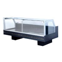 China PHEA RDP Series Commercial Static Cooling Display Case with Lift-Up Flat Glass Doo for sale