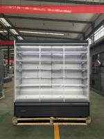 China 1935mm Supermarket Display Refrigerator With Anti-Fog Glass Doors for sale