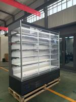 China 1935mm Supermarket Display Refrigerator With Anti-Fog Glass Doors for sale