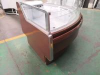 China PHEA T Series Commercial Semi-Vertical Self-Service Display Case with Flat Glass for sale
