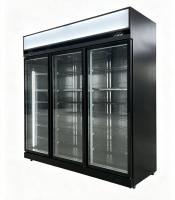 China Self‑Contained Upright Freezer With Anti‑Fog Glass For Frozen Food Retail for sale