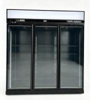 China Self‑Contained Upright Freezer With Anti‑Fog Glass For Frozen Food Retail for sale