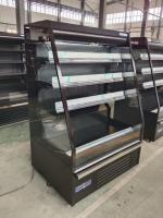 China 998mm Compact Commercial Open Display Fridge for Cafe Grab-and-Go Counters for sale