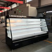China 2560mm Large Open Display Refrigerator for Supermarket Produce and Dairy Aisles for sale