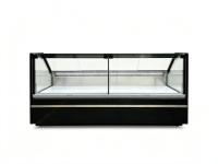 China Plug‑in Serve‑Over Chiller With 304 Stainless Steel Interior For Deli Retail for sale