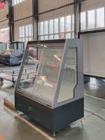 China 1310mm Plug-in Commercial Multideck Chiller with Glass Doors for Retail Display for sale