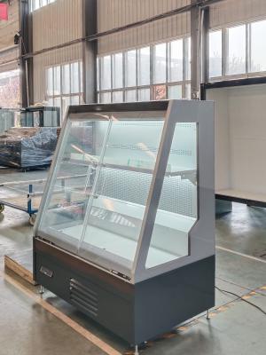 China 1310mm Plug-in Commercial Multideck Chiller with Glass Doors for Retail Display for sale
