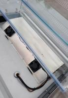 China PRO SV Series Semi-Vertical 4-Sided Transparent Display Cooler with R290 for sale