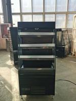 China 720mm Mini Commercial Open Display Fridge Plug-In Chiller for Supermarket Retail for sale