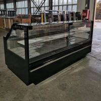 China 2500MM Plug‑in Static Cooling Deli Counter with Dual Fin Evaporator for Cured Meat Display for sale