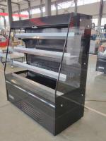 China 1320mm Space Saving Open Front Refrigerated Display Case for Commercial Food Retail for sale