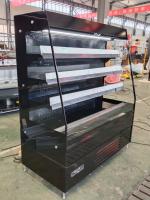 China 1320mm Space Saving Open Front Refrigerated Display Case for Commercial Food Retail for sale