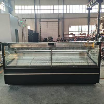 China 2500MM Mild Static‑cooling Plug‑in Deli Chiller for Butcher Shop High‑grade Meat for sale