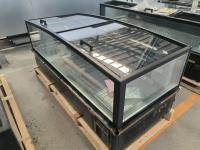 China GRAND Series Static Cooling Freezer Display Case with Low-E Sliding Top for sale