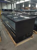 China GRAND Series Static Cooling Freezer Display Case with Low-E Sliding Top for sale