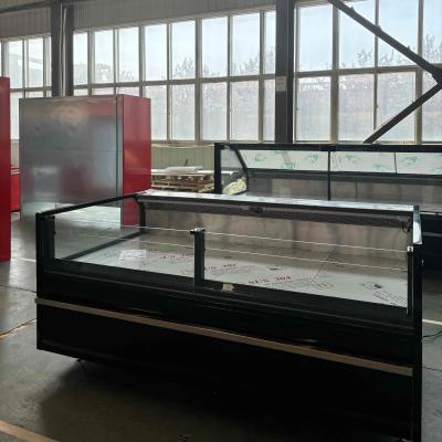 China 1875MM Compact Plug‑in Self‑service Chiller for Convenience Store Deli & Meat Display for sale