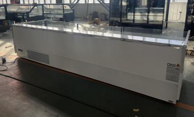 China 3750MM Long Plug‑in Self‑service Refrigerated Counter for Supermarket Mass Deli Food Display for sale
