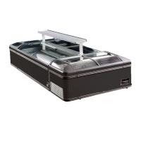 China VENUS Series Static Cooling Freezer Display Case with Low-E Sliding Top for sale