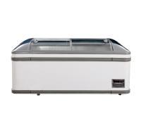 China VENUS Series Static Cooling Freezer Display Case with Low-E Sliding Top for sale