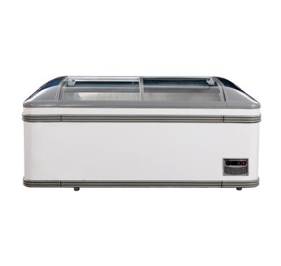 China VENUS Series Static Cooling Freezer Display Case with Low-E Sliding Top for sale