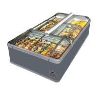 China VENUS Series Static Cooling Freezer Display Case with Low-E Sliding Top for sale