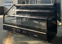China 2500MM Remote Semi‑vertical Deli Chiller for Low‑Noise Operation & Panoramic Clear Glass for sale