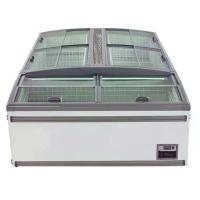 China OCEANUS Series Static Cooling Freezer Display Case with Low-E Sliding Top for sale