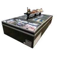 China OCEANUS Series Static Cooling Freezer Display Case with Low-E Sliding Top for sale