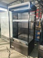 China SMART94S Plug-in Multideck Air Curtain Display Showcase Refrigerator for Supermarket Open Cooling Chiller for sale