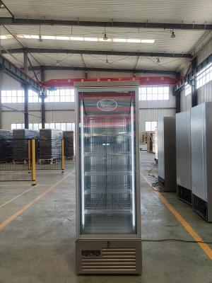 China Single Anti-fog Glass Door Upright Freezer Commercial Display Freezer for Retail for sale