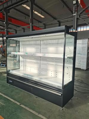 China SMART250S Reliable Supermarket Display Showcase Show Case Fridge Multi Deck Open Fridge for sale